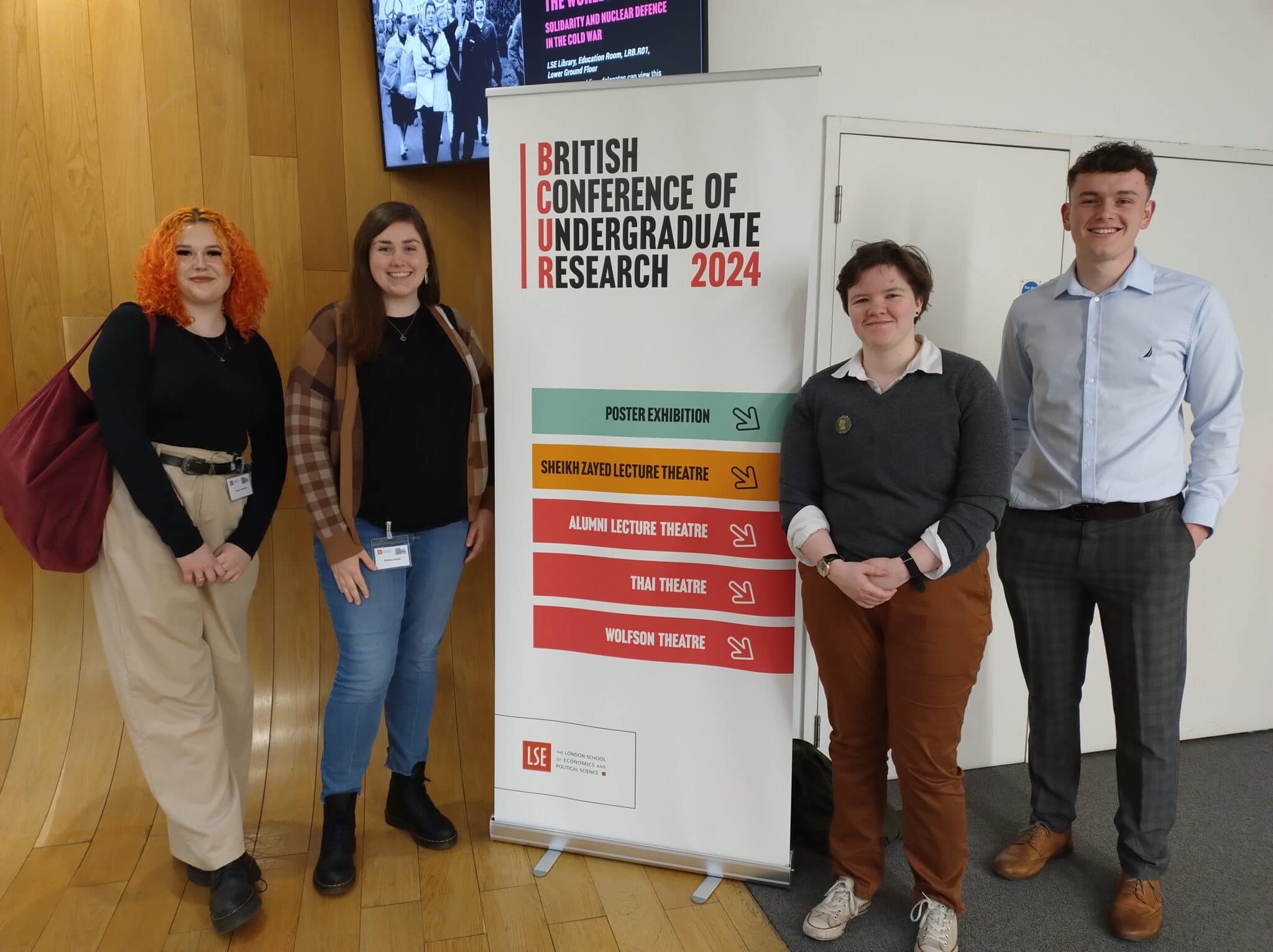 UCR students attend British Conference of Undergraduate Research - University Centre Reaseheath